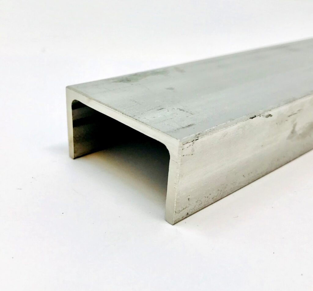 T304 Stainless Steel Channel - Stainless Channel - Alcobra Metals
