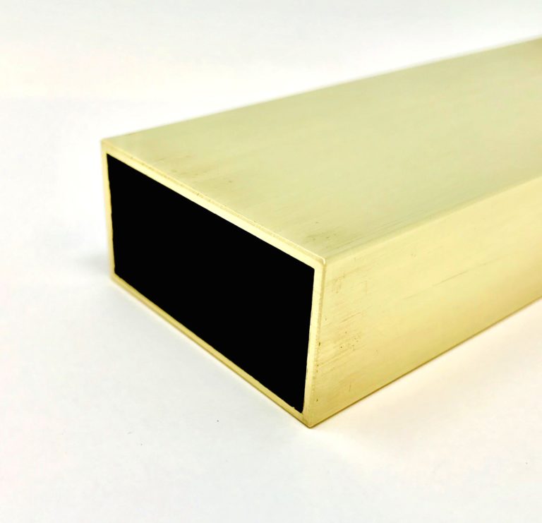 Brass - Tube - Rectangular - Alcobra Metals
