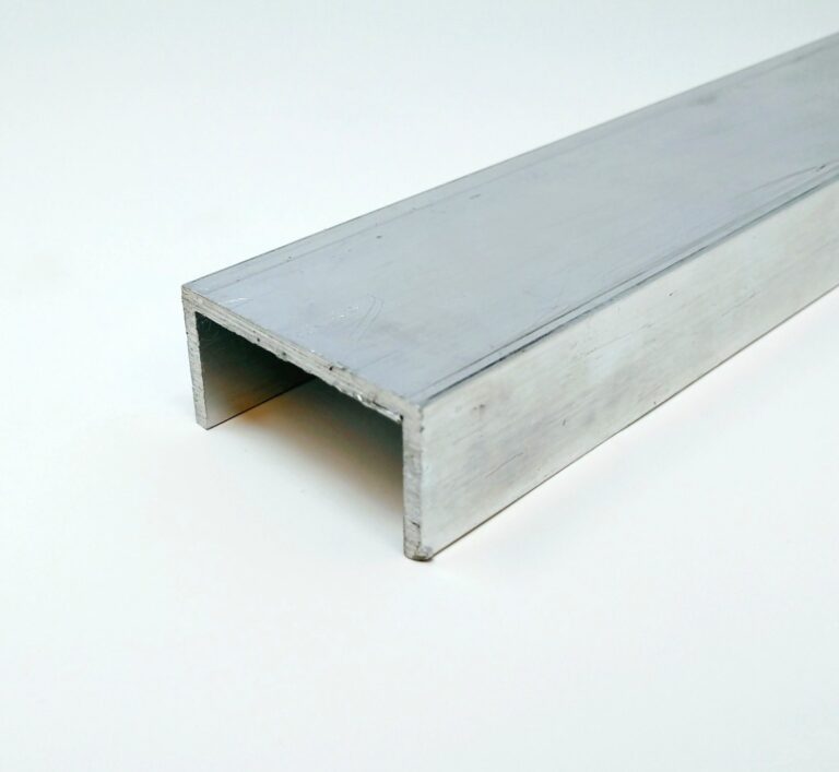 Architectural Aluminum Channel - 6063-T52 Aluminum - Alcobra Metals
