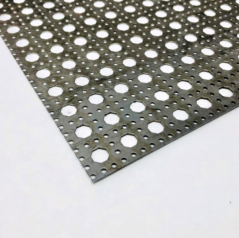 Octagon Cane 22 Gauge Perforated Sheet - Alcobra Metals