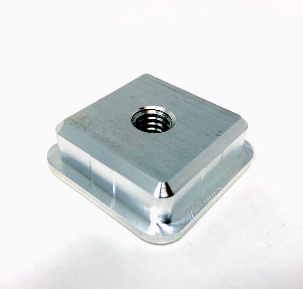 Aluminum End Caps & Leveling Feet - Alcobra Metals