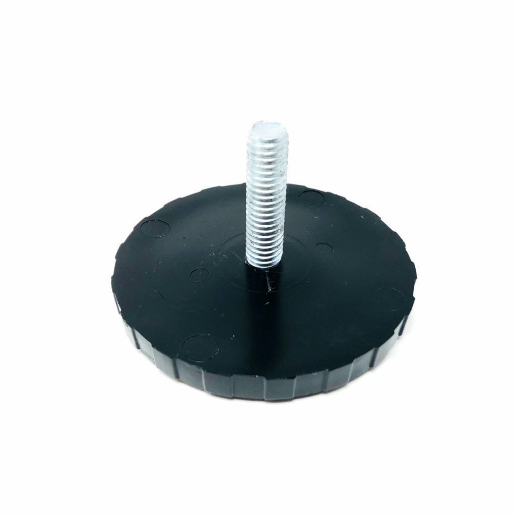 Aluminum End Caps & Leveling Feet - Alcobra Metals